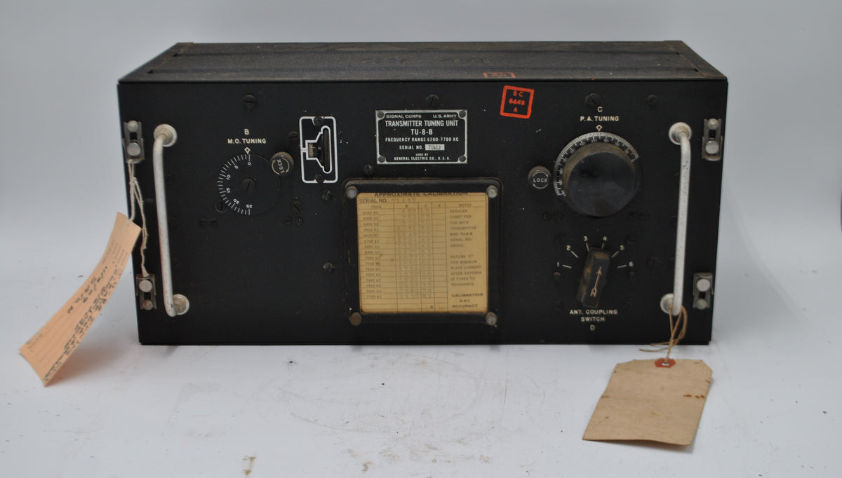 Transmitter Tuning Unit TU-8-B – New England Air Surplus
